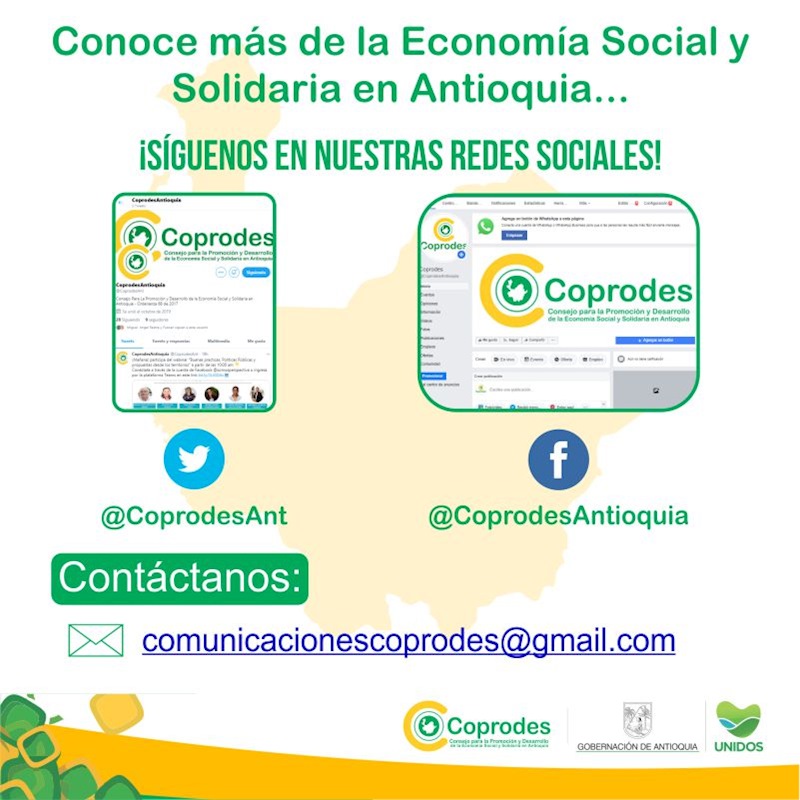 Coprodes Antioquia | Confecoop Antioquia